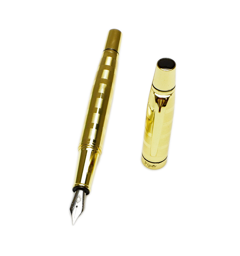Piper Torpedo Fountain Pen - Gold – Piper Trading Co.